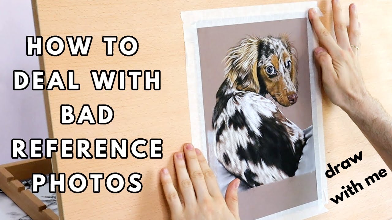 HOW to DEAL with BAD REFERENCE Photos as a COMMISSIONED Artist