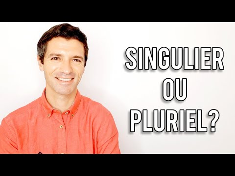 Lexique français | Les mots singuliers avec S final 😁👌✅