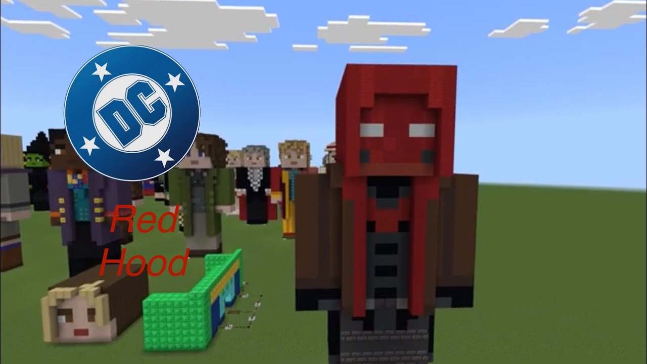 Minecraft Red Hood (DC Comics) Statue Tutorial