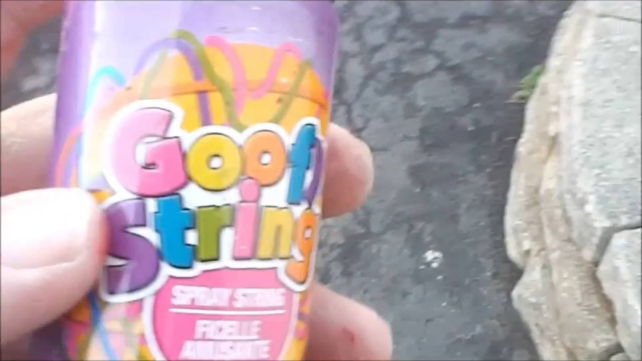 Silly String Prank Attack