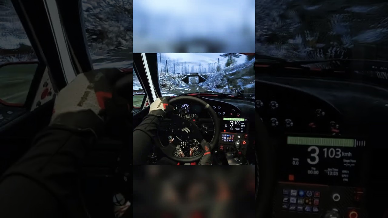 This is NOT REAL #shorts  #simrally #rally #fanatec