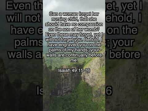 Isaiah 49:15 16