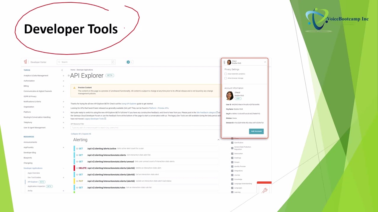 Chapter 3   Genesys Cloud API Resources full video or demo/sample