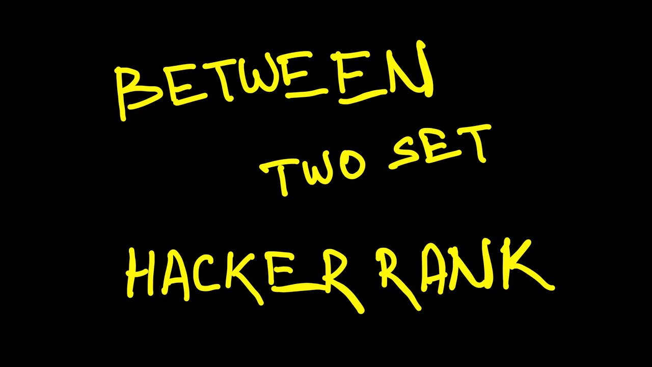 Between Two Set || HackerRank || Java