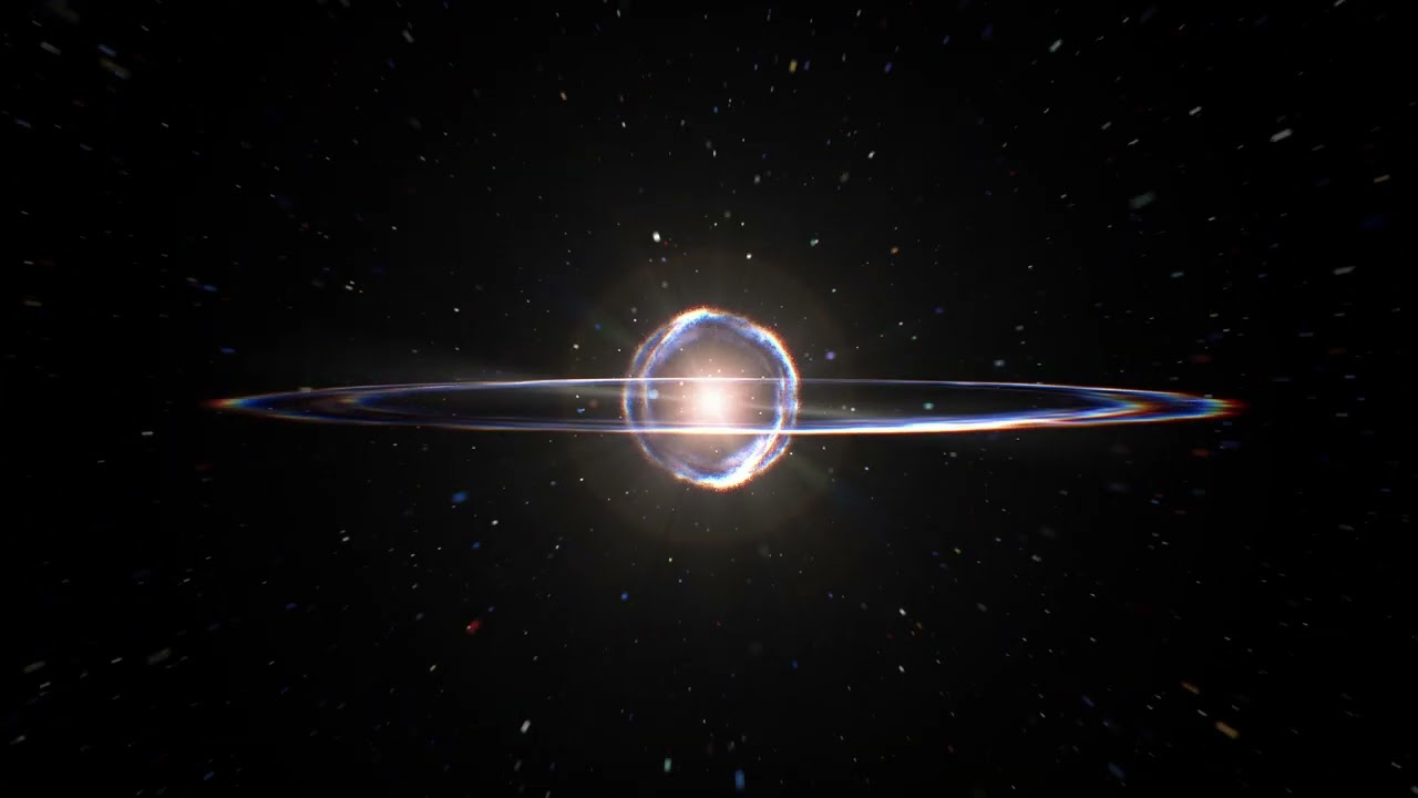 Space explosion version 1 - free stock footage
