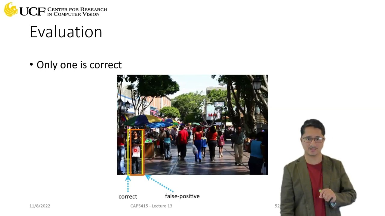 Lecture 13.3: Object Detection [Evaluation]