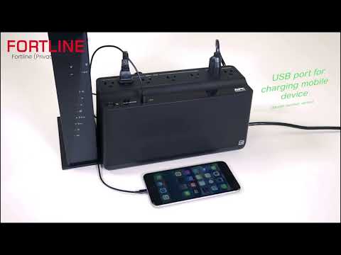 APC UPS 600VA Battery Backup And Surge Protector BE600M1 Backup Power Supply With USB Charger
