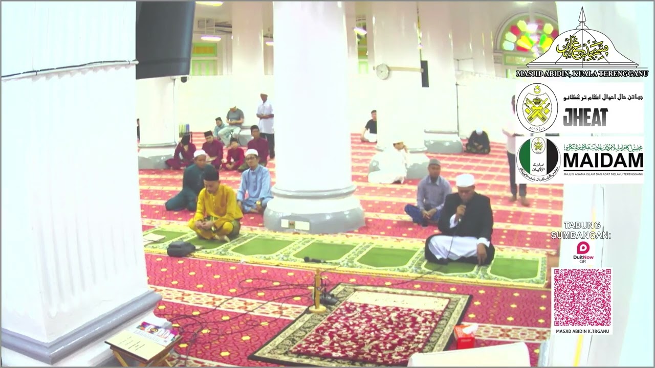 SOLAT SUNAT AIDILFITRI & KHUTBAH MASJID ABIDIN -MASJID NEGERI- TERENGGANU 1447 H 2026 M : 21/03/2026