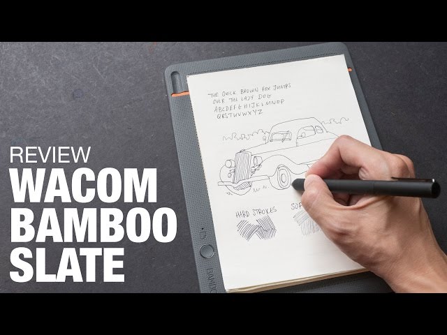 Wacom Bamboo Slate Smartpad A4 Large CDS-810S/G0-C