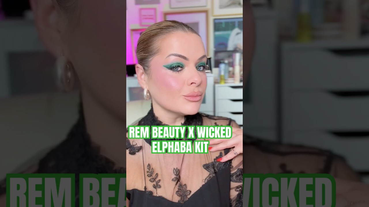 Will the ELPHABA makeup kit DEFY GRAVITY or FALL FLAT!?👀#wicked #rembeauty