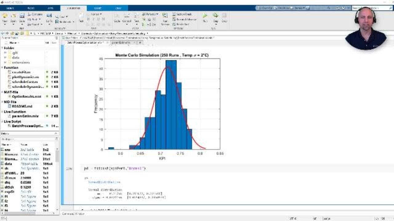 Overview of Batch Process Optimization with MATLAB