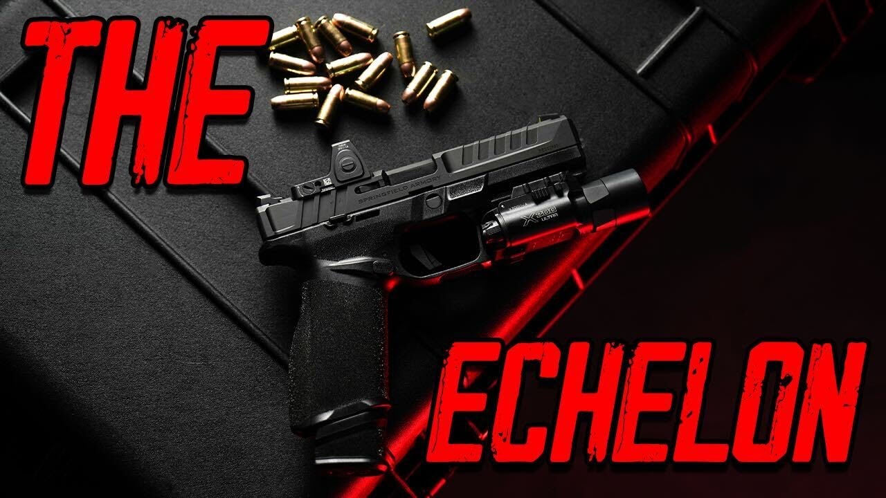 Springfield Echelon 9mm, OR, U-Notch Sights, Modular, 4.5" Hammer Forged