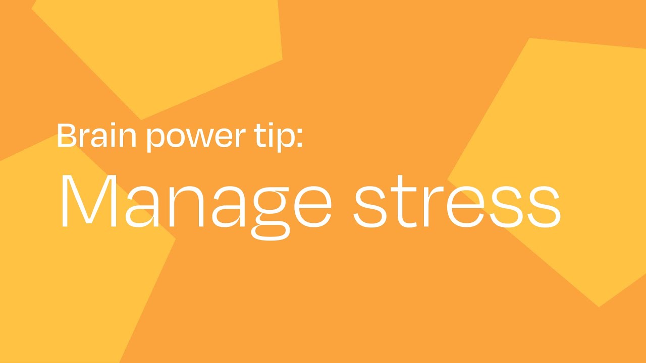 Manage Stress