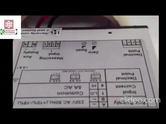 Digital Panel Meters - Rishabh Ammeter Dc With External Shunt Trader ...