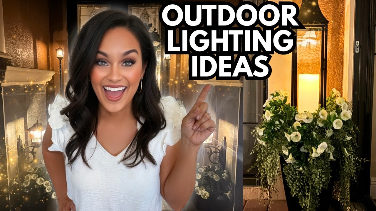 EASY DIY Patio Lighting You'll Want to Do Right Now!