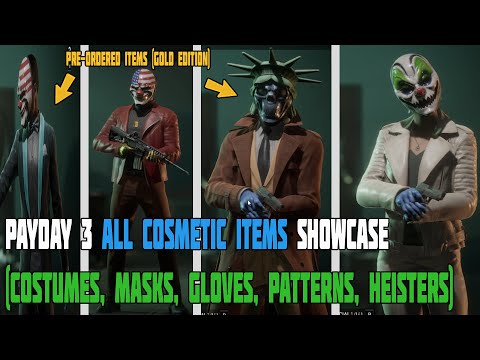 Steam Community :: Video :: Payday 3 All cosmetic items showcase (All ...