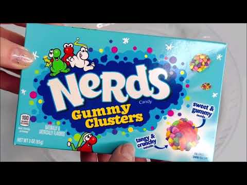 Christmas Nerds Candy Clusters *Unboxing ASMR*