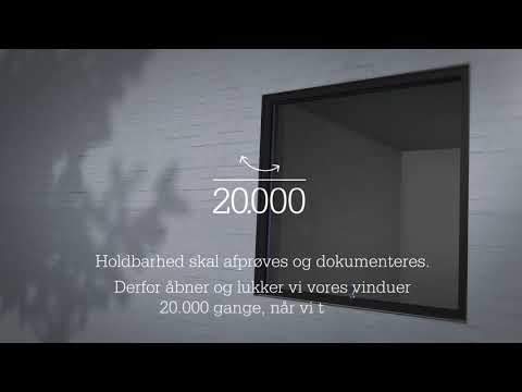 Holdbare vinduer og døre, som testes til ekstremer