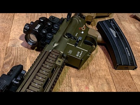 Elite Force VFC Hk416A5 Airsoft Review !!!!