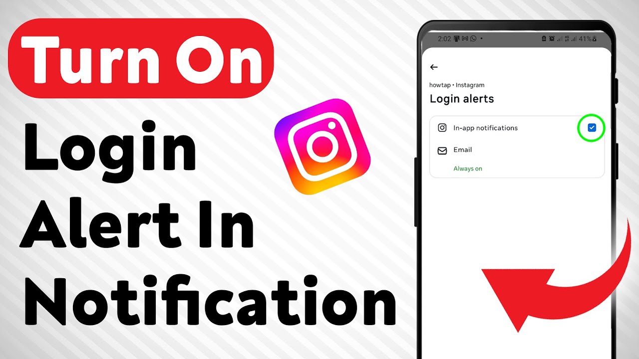 How To Turn on Login Alert In Instagram Notification (Updated)