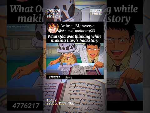 Law's backstory hits hard 😭 #onepiece #law #shorts #sad #backstory