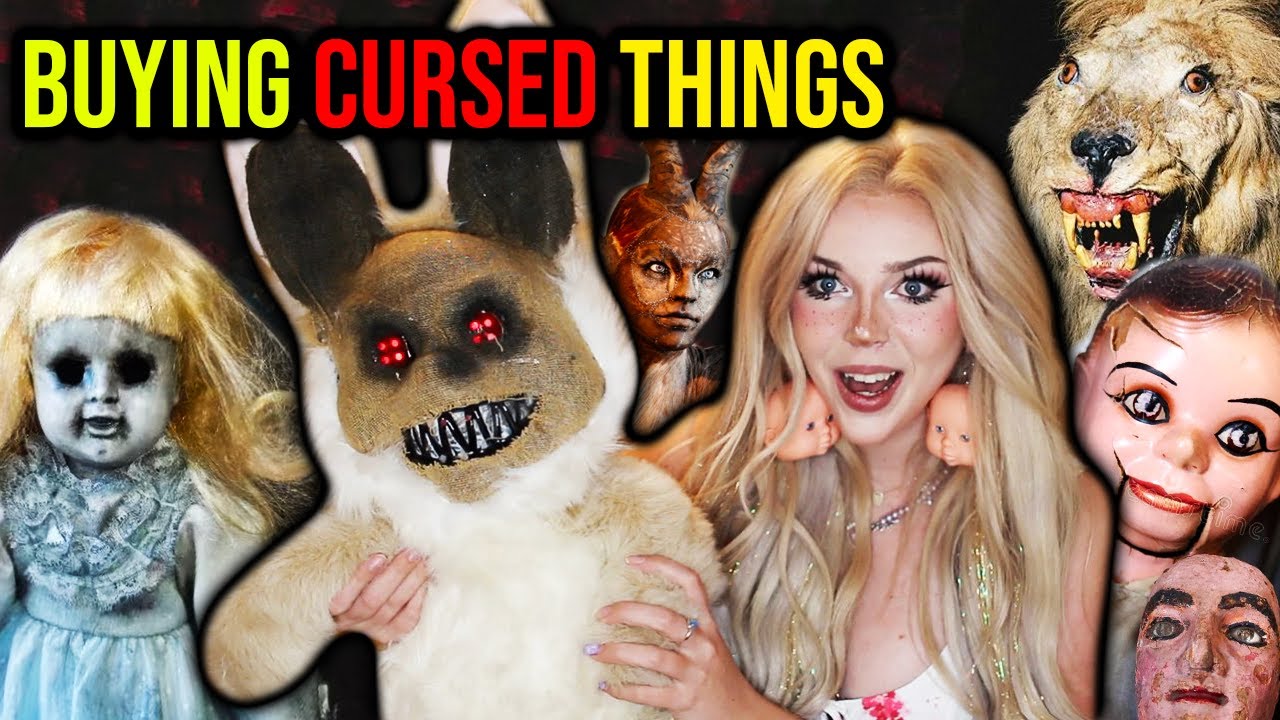 BUYING the SCARIEST TOYS & ITEMS I Could Find at a Oddity Convention..(*CREEPY WARNING*)