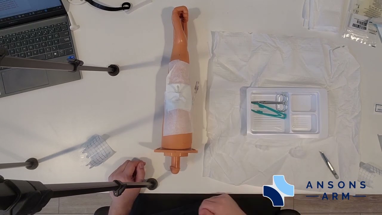 ANSONS Arm - Jackson Pratt / Hemovac drain Tutorial