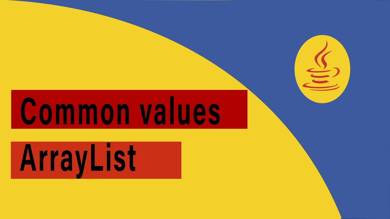 How to return the common values present at Arraylist in java ||Java System
