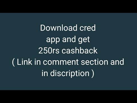 Cred app referral link, download and get 250 rs cashback |copy the link and paste it on Google #cred