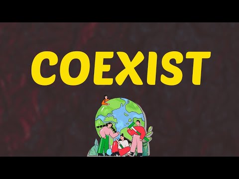What Does COEXIST Means || Meanings And Definitions With Example in ENGLISH