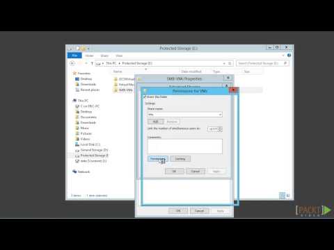 Learn Hyper V Server 2012 R2 Tutorials Virtual Machines on SMB Shares | packtpub com - Mind Luster