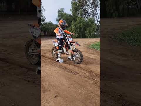 KTM 65, 8 years old Motocross rider #shorts