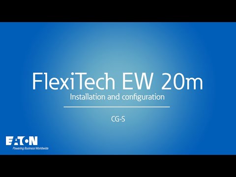 FlexiTech EW 20m (CG-S) - How to install and configure ?
