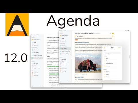Agenda 12.0: What’s new?