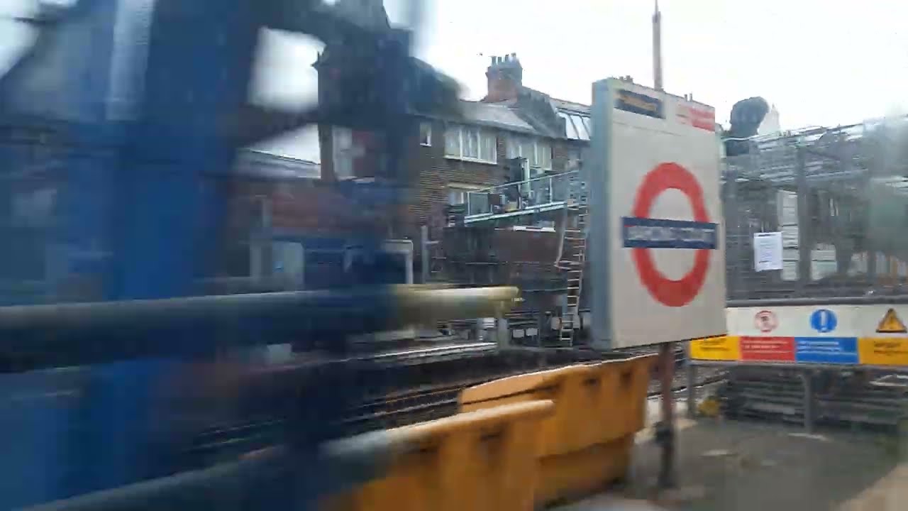 Platform rebuild at Barons Court