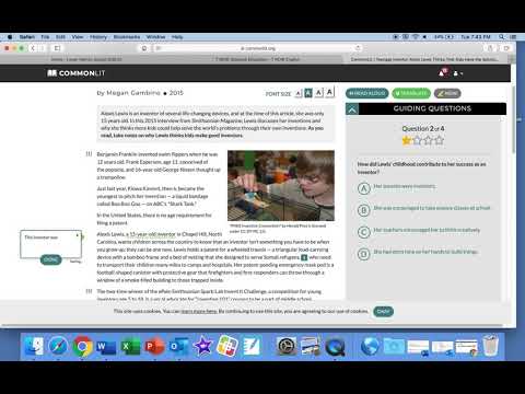 Common Lit Explained