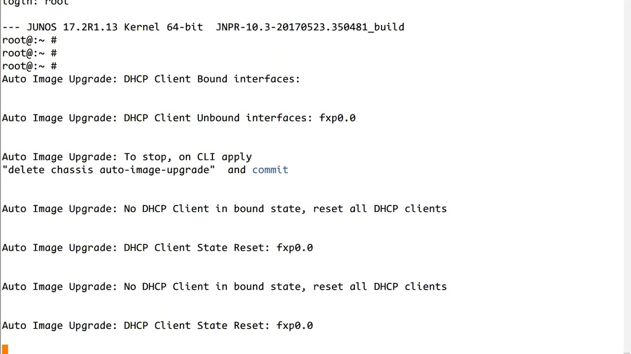 Automate Juniper Config using Python
