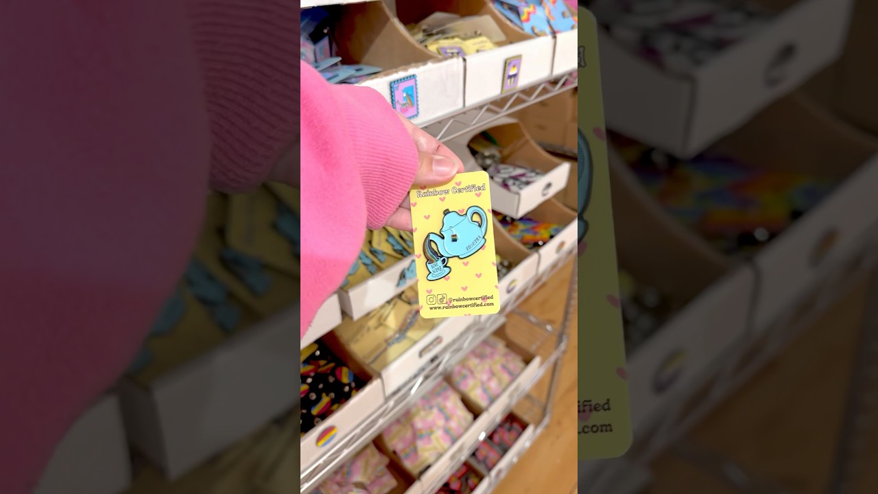 #enamelpin #lgbtqpins #productpackaging #womenownedbusiness #familybusiness