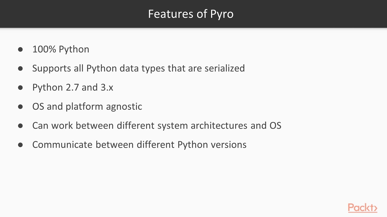 Concurrent and Distributed Computing with Python:  Pyro as an Alternative to Celery | packtpub.com