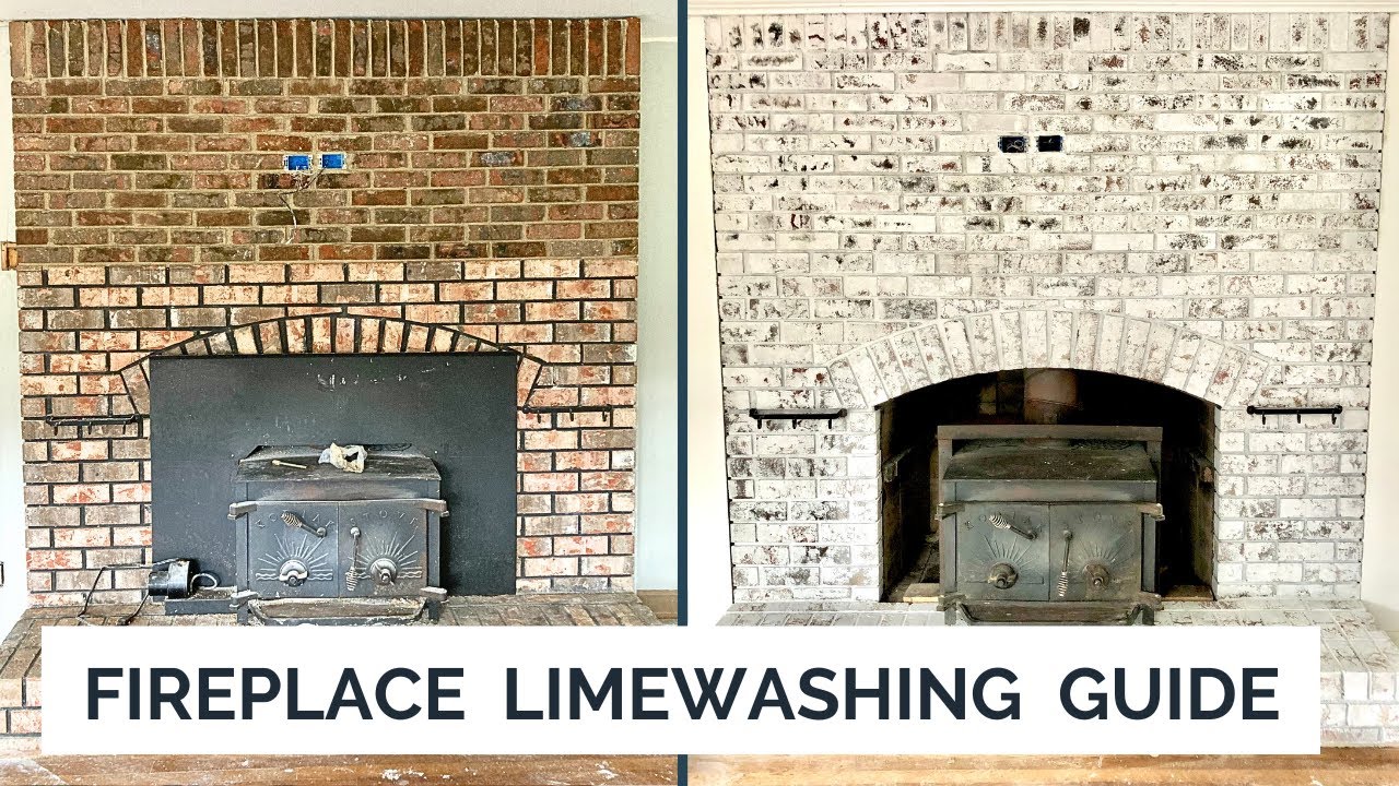 Limewashing Tips from the Pros for Brick Fireplaces
