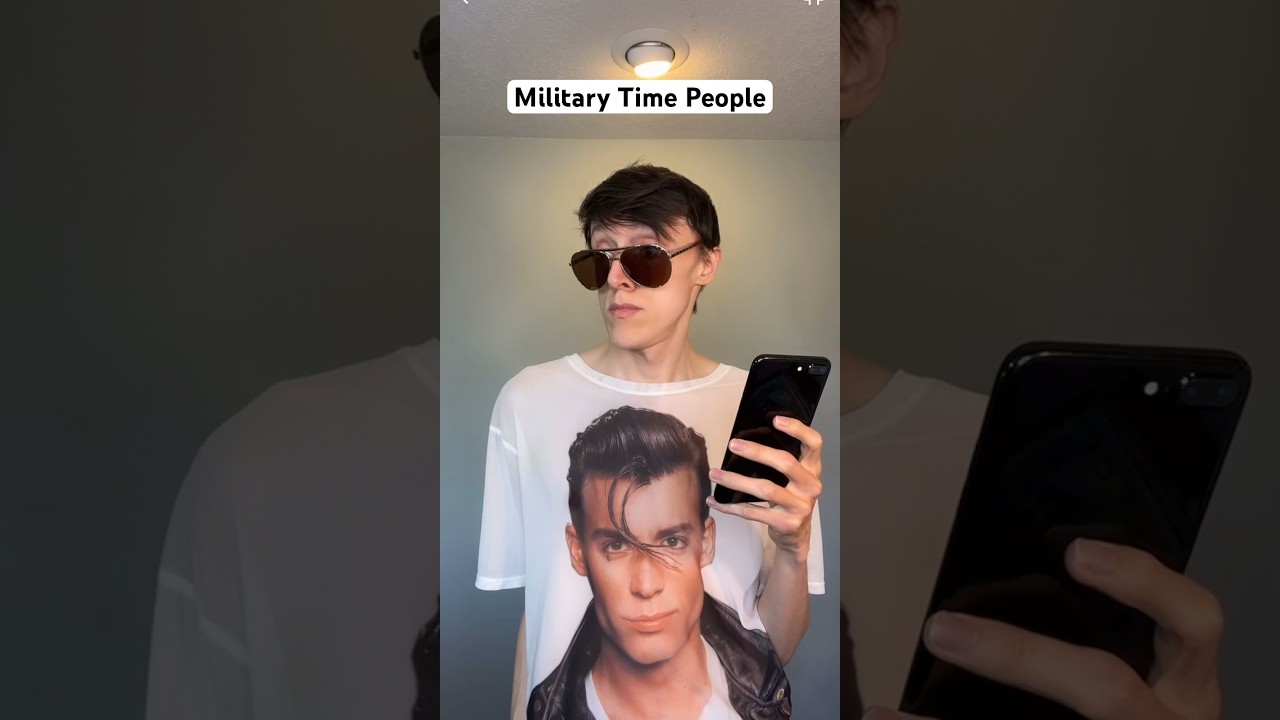 Normal Time vs Military Time #TheManniiShow.com/series