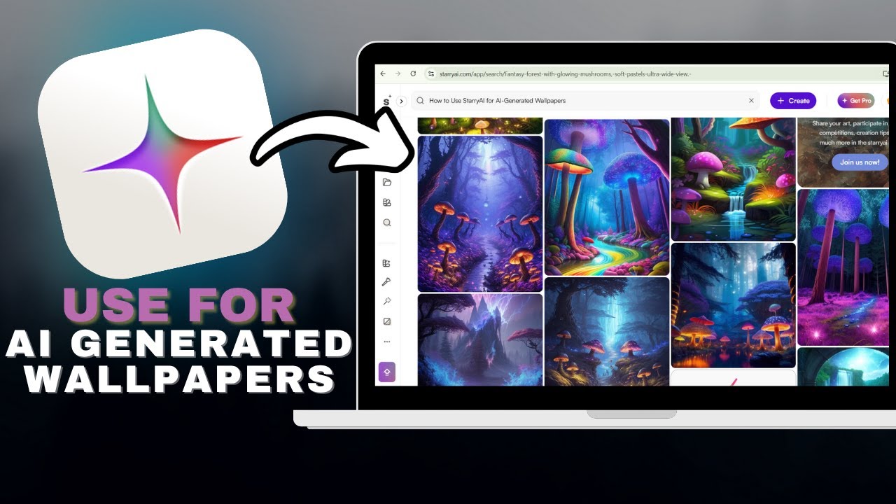 How to Use StarryAI for AI-Generated Wallpapers in SECONDS!