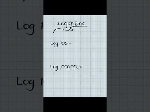 cara menghitung nilai logaritma | log 100 = #logaritma #matematika #shorts