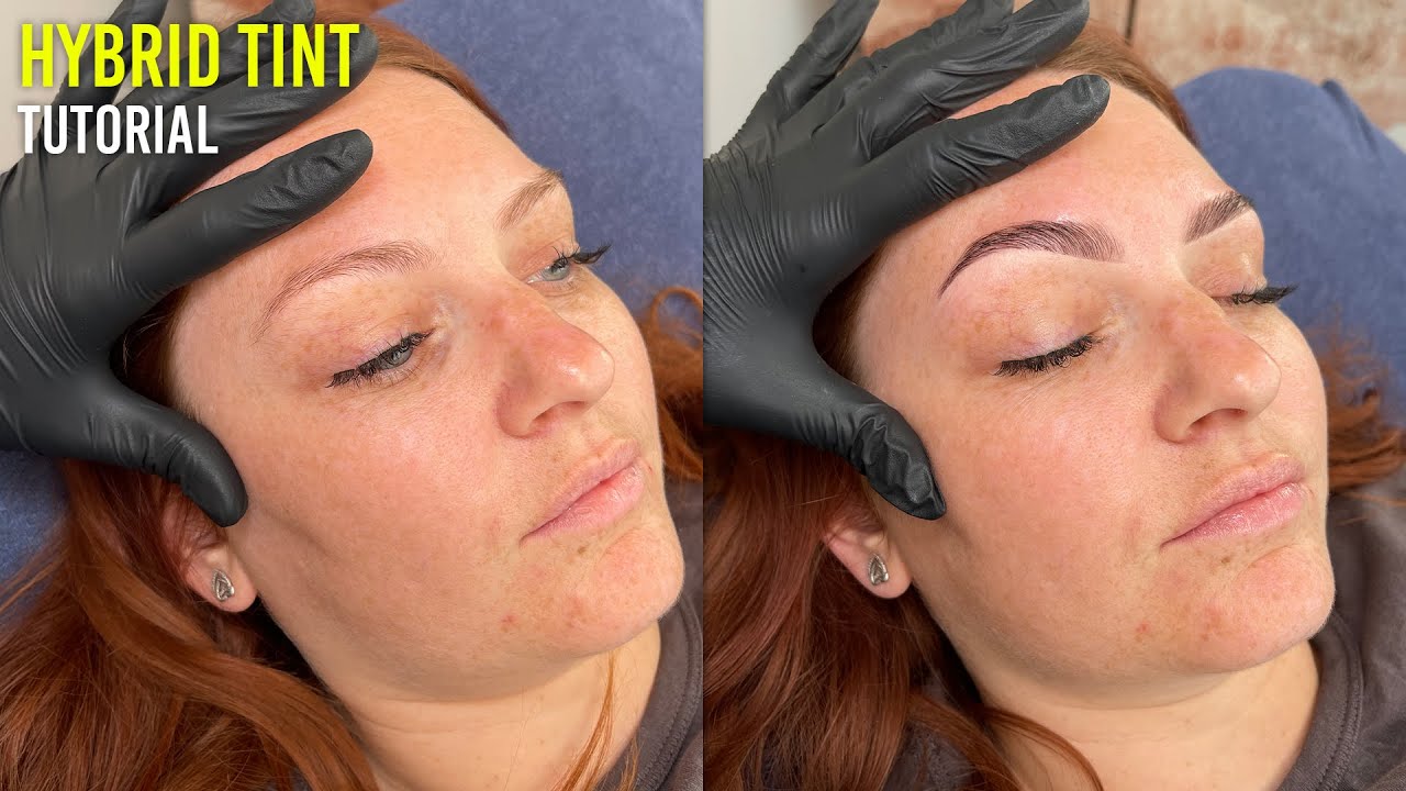 Hybrid Brow Tint Tutorial | Step by Step Professional Application