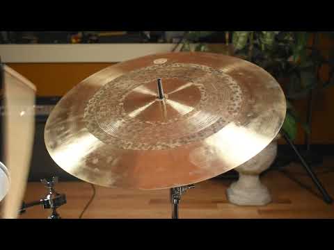 20" JD Sagurton Custom Cymbals Partial Turk Flat Ride 2166g | Reverb