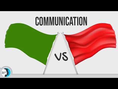 Communication Green Flag VS Red Flags
