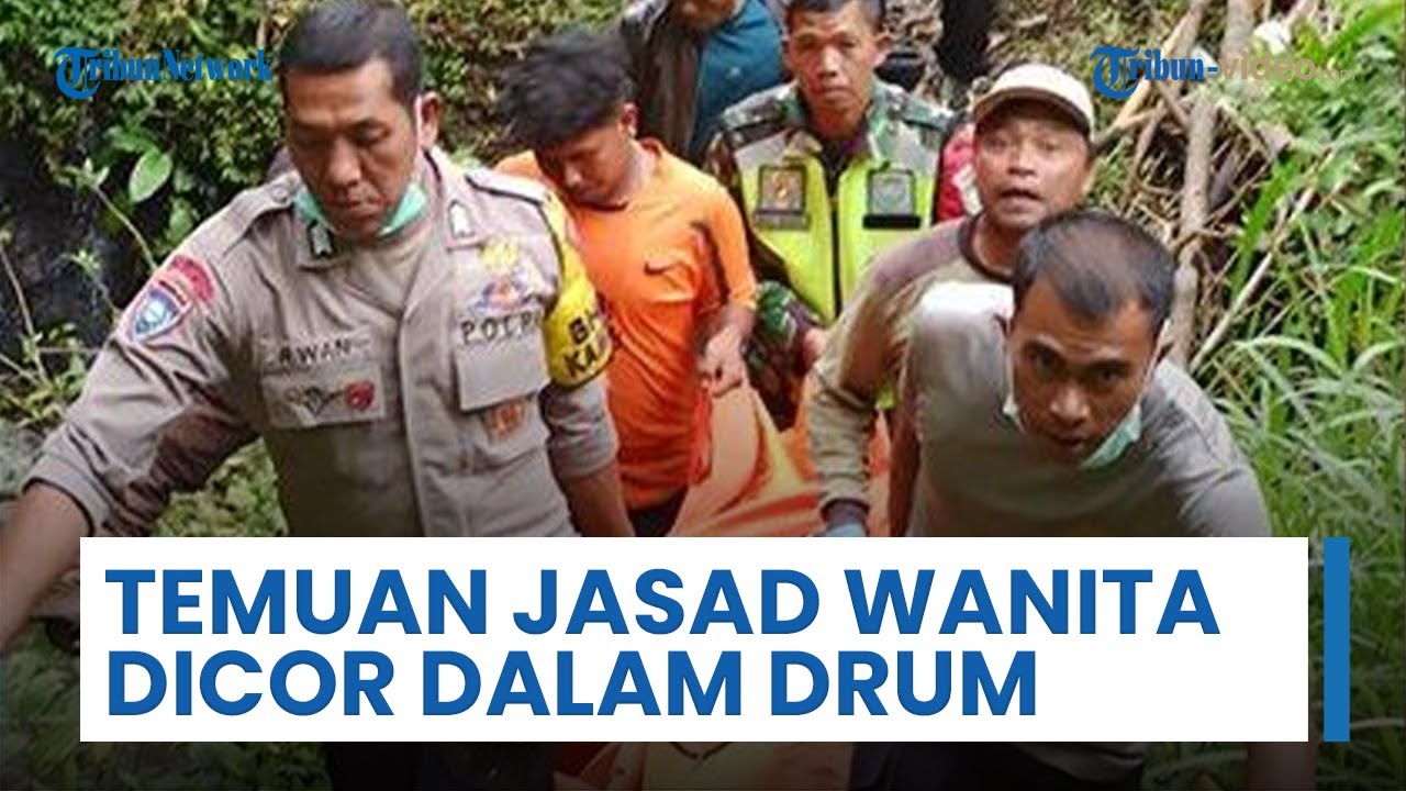 Jasad Wanita di Bener Meriah Aceh Ditemukan Dicor dalam Drum, Terkubur ...