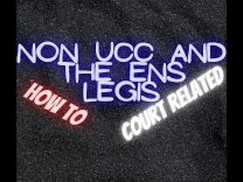 Contract + Court 101: NON UCC and the Ens Legis How To (Preview)