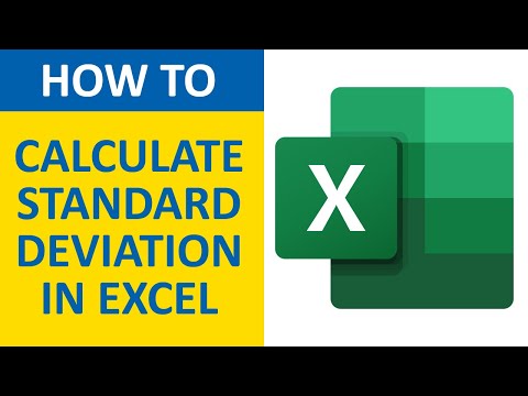 How to Calculate Standard Deviation In Excel