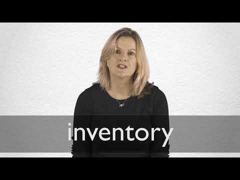 INVENTORY definition and meaning | Collins English Dictionary